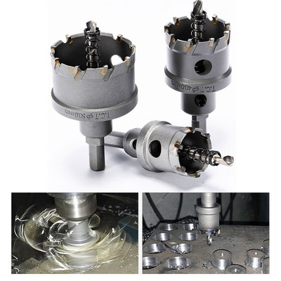 1Pcs 16-100mm K10 Carbide Tip HSS Drills Bit Hole Saw Cutter