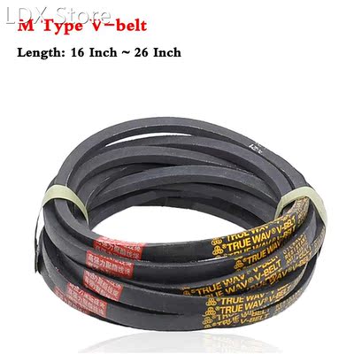 1PCS M Section V-belt Triangle Belt M-16Inch ~ M-26Inch 适用