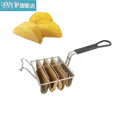 Taco Basket Holds 4 Shells Deep Fryer Taco Holder Basket Tac