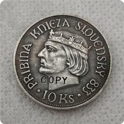 1939 Slovakia 10 Ks commemorative coins copy coins medal re