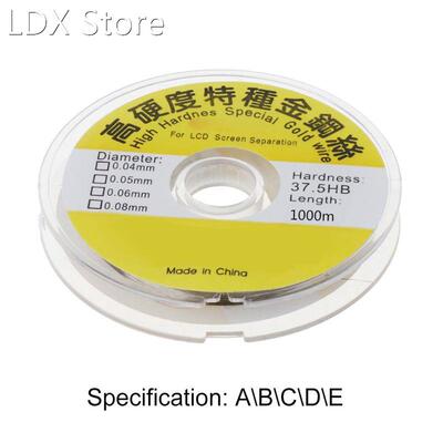 High Strength Alloy Gold Molybdenum Wire Cutting Line 适用于