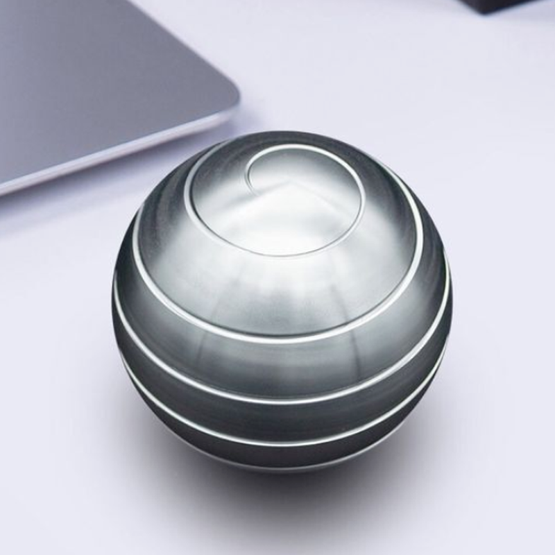 38mm Decompression Rotating Spherical Gyroscope Desktop Offi_虎窝淘