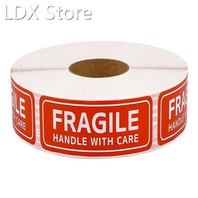 250Labels Fragile Stickers 1 Roll 2.5cm*7cm Fragile or Bend