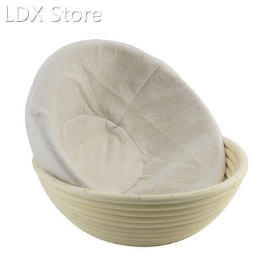 Fermentation Rattan Basket Baking Utensils Round Bread Baske