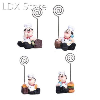 Multifunctional Picture Stands Photo Holders 3D Chef Pattern