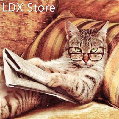 4 Pack Cute 5D DIY Diamond Painting Kits Full Drill Rhinesto