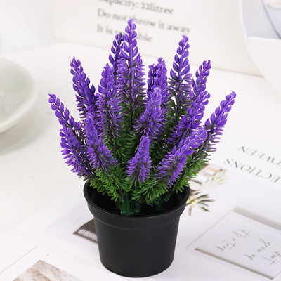 Artificial Flowers Plants Green Bonsai Pot Plants Fake Flowe