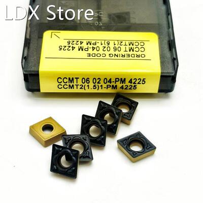 CCMT060204 PM 4225 New Package 10PCS Carbide Tool Metal Turn