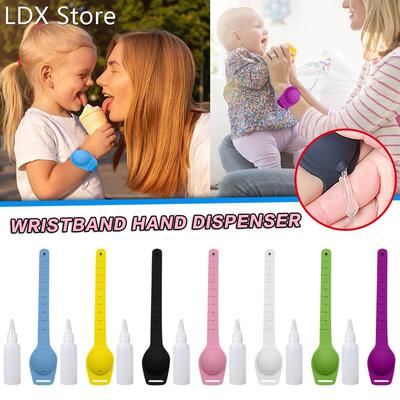 Adult kids Hand Sanitizer Dispensing Portable Bracelet Wrist