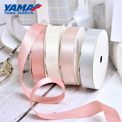 YAMA 25yards/roll Double Face Satin Ribbon 6 9 13 16 25 38 m