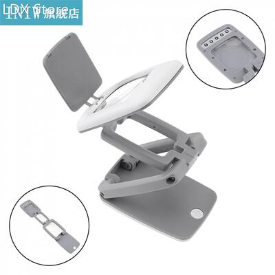 3X ABS + Acrylic Convenient Optical Lens Desk-top Multifunct