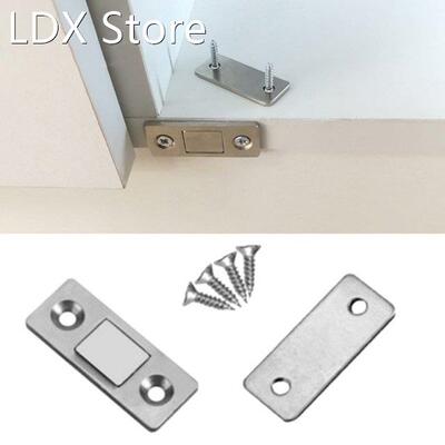 Flat Powerful Door Catches Closer Strong Magnet Catch Latch