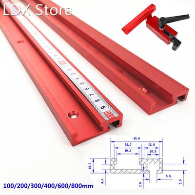 100/800mm Chute Aluminium T-Tracks Model 45 T Slot and Stand
