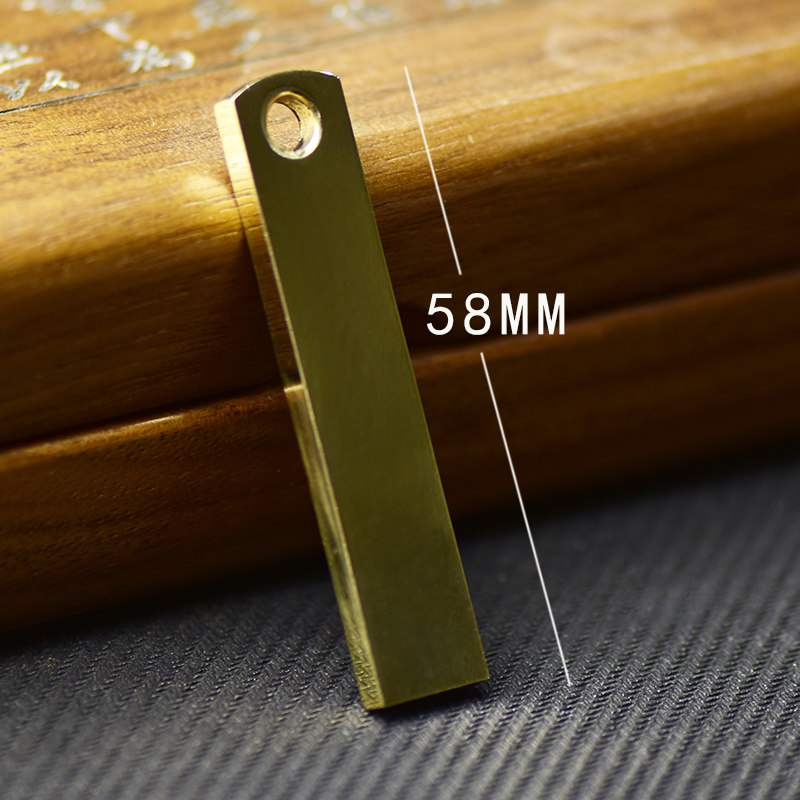 妙策柜员小扁章柜员章人名姓名私章签名签收金属黄铜会计用印章