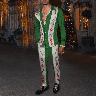 t+trousers Comfortable And Leisure Large Size Two-piece Suit