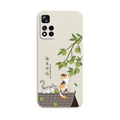 适用红米note11系列硅胶手机壳