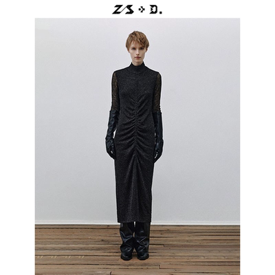 Z/S+D.「星河织梦」时尚设计显瘦轻盈星光连衣裙961D647Z