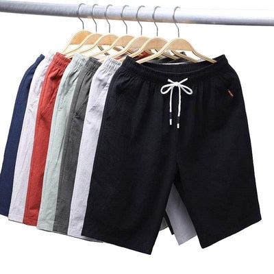 Men s Washed Cotton cargo shorts casual short pants for Male