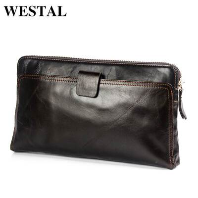 Wallet Male Genuine Leather Men's Wallets for Credit