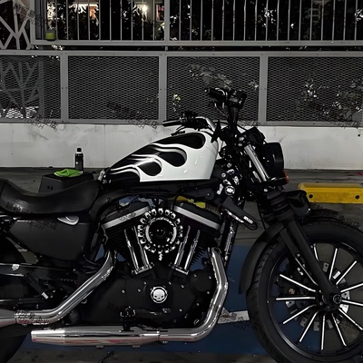 哈雷883X48改装油箱外壳保护壳