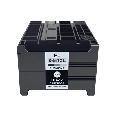 WF-M5693黑色墨盒T8651通用epson爱普生WF-M5191喷墨m5193打印机M5693连供墨水盒WorkForce Pro更换耗材墨合