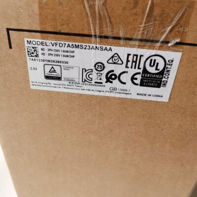 台达变频器：VFD7A5MS23ANSAA