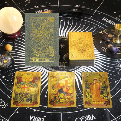 亚马逊韦特塔罗牌太阳背防水卡