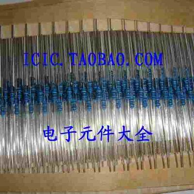 1% 1/8W 金属电阻 1R 1欧 色环电阻 1% 精度 3.12元有100只