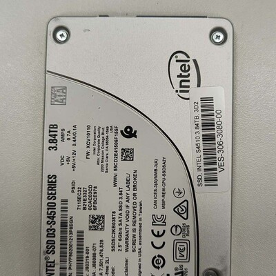议价S4510固态3.84T