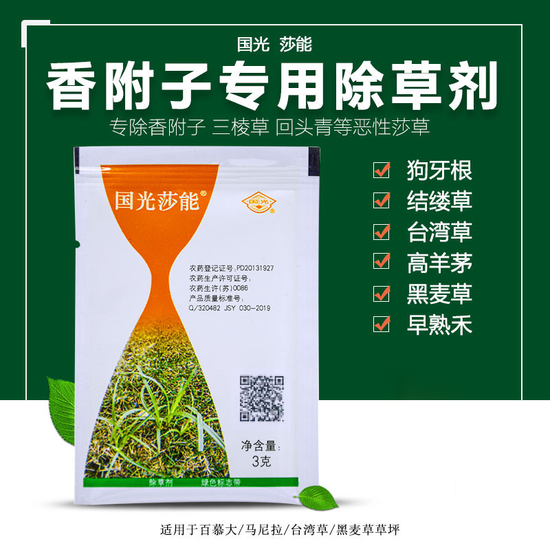 国光莎能百慕大马尼拉狗牙根香附子专用草坪除草剂除三菱草回头青