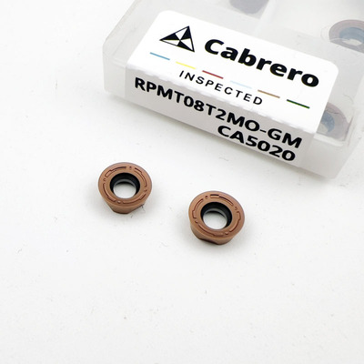 卡伯罗数控铣刀片RPMT08T2MO RPMT1003MO RPMT1204MO 淬火件