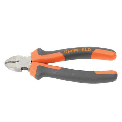 正品钢盾双色柄斜嘴钳S045006斜口钳6寸