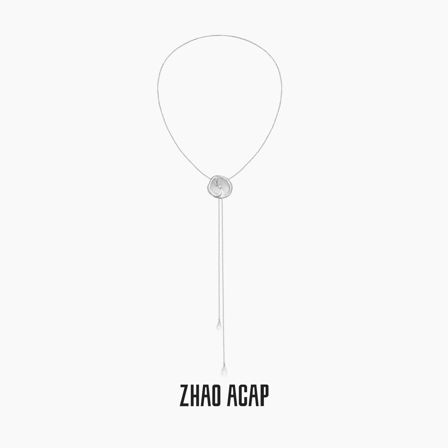 ZHAO ACAP原创设计虎刺梅丝绸拉丝抽拉项链