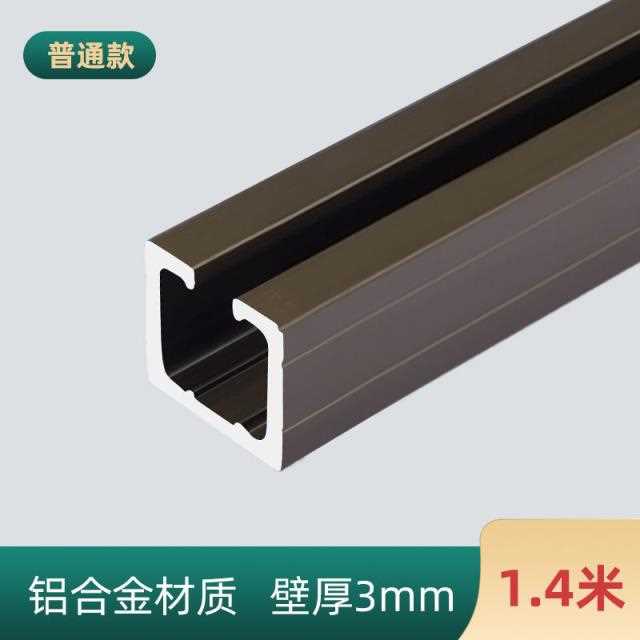 高档/轨a道滑轨吊轨吊趟吊轮滑道移门门滑轮实木玻璃门折叠导奢i.