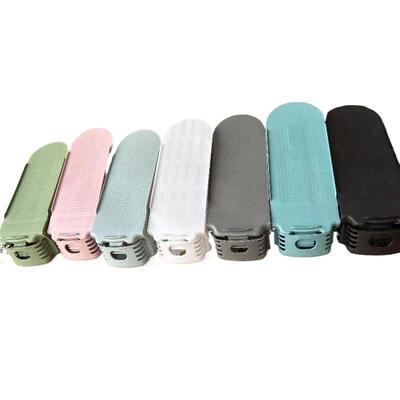 现货10Pcs 4 Gears Snhoe Staer Shoe Slots Organizer Shoe Slot