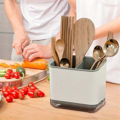 速发1pc+Organize+Your+Kitchen+with+this+Utensil+Holder+and