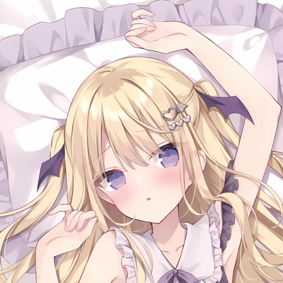 Hololive虚拟主播Vtuber月紫アリア亚里亚动漫二次元周边等身抱枕