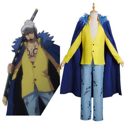 【现货】海贼王cosplay服装航海王特拉法尔加罗cos服万圣节服装