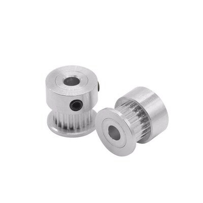 1pc GT2 alumium timing pulley 20teeth alumium bore 5mm bore