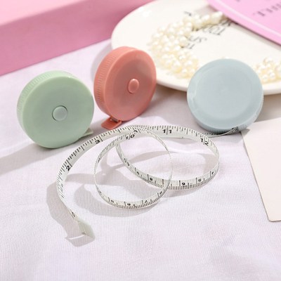 1Pcs Mini Retractable 150cm Measuring Tape Ruler Centimeter/