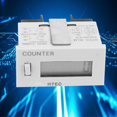 H7EC-BLM Digital Electrical counter without Voltage Input wi