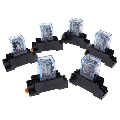 AC / DC LY2NJ 10A 8PIN Coil Power Relay DPDT HH62P HHC68A-2Z