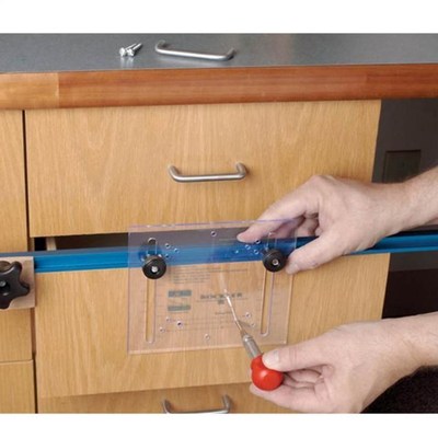 Positioning Drilling Fixture Wood Slotting Locator Cabinet D