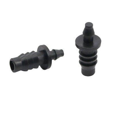 8 mm and 4 mm Hose Seal Connector Irrigation Tube Barbed End