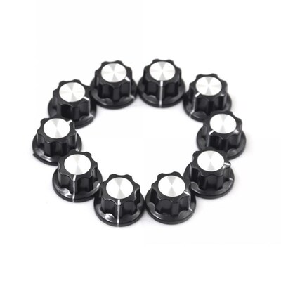 MF-A01 A01 Potentiometer Bakelite Plastic Governor Knob 10pc