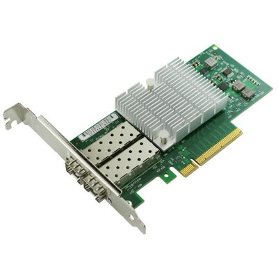 2 Port 10-Gigabit Fiber Ethernet Server Card JL82599ES Chips