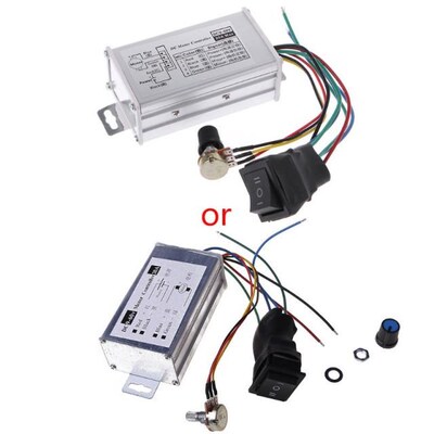 DC 12V 24V 36V 48V SoftStart Reversible Motor Speed Control