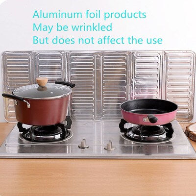 Frying Pan Oil Splash Protection Screen Aluminum Foldable Ki