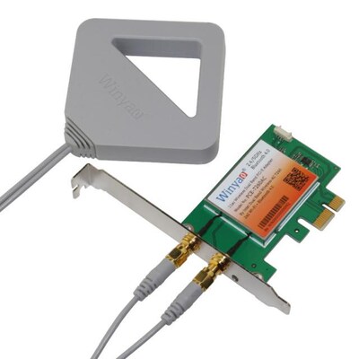 802.11ac Dual Band 2x2 WiFi + Bluetooth4.0 Adapter 867Mbps W