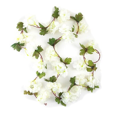 2.2M 25LED Leaf-Shaped Handmake Artificial Green Leaves Ligh